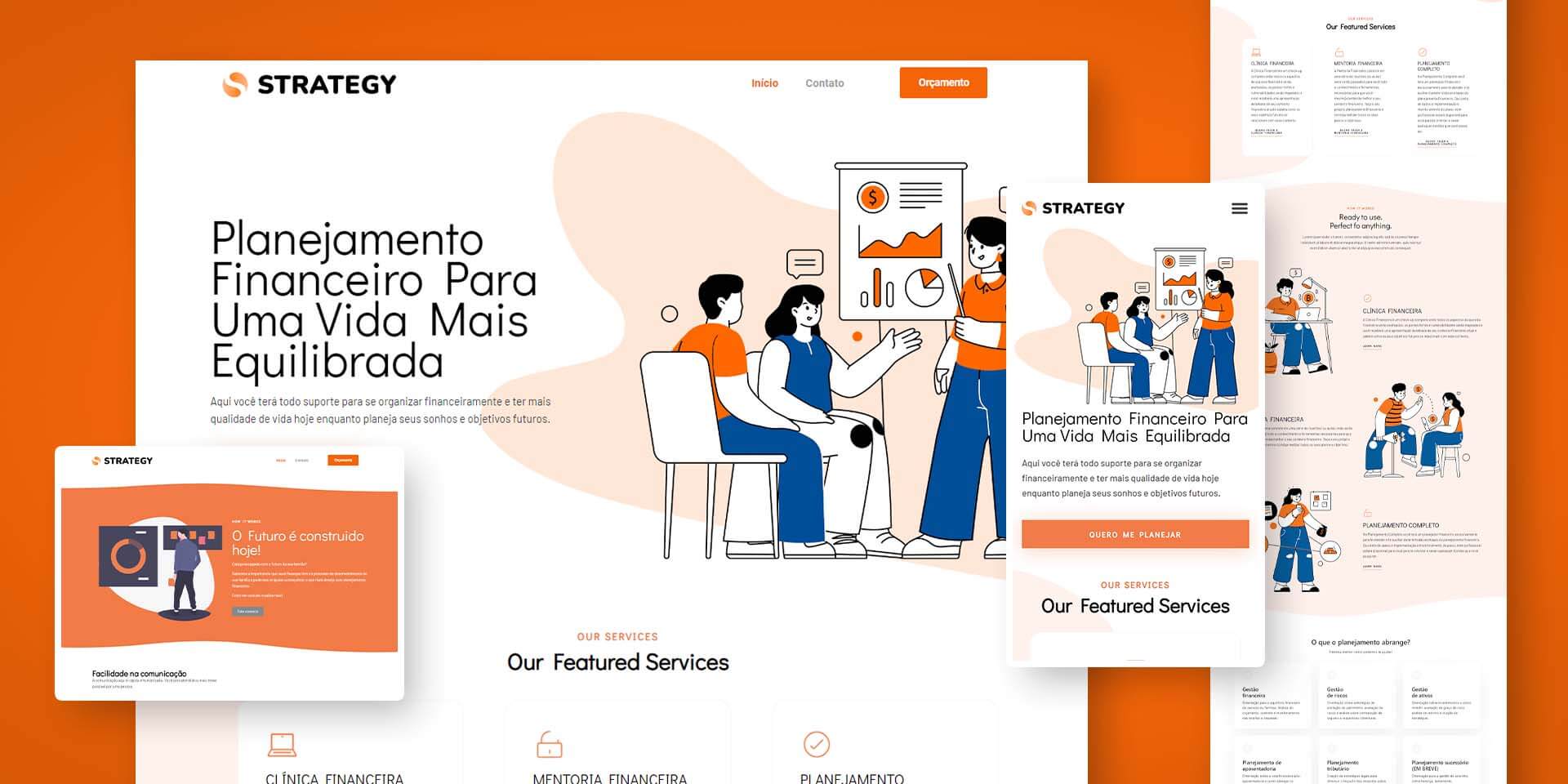 Criação de Site - Studio Aguena